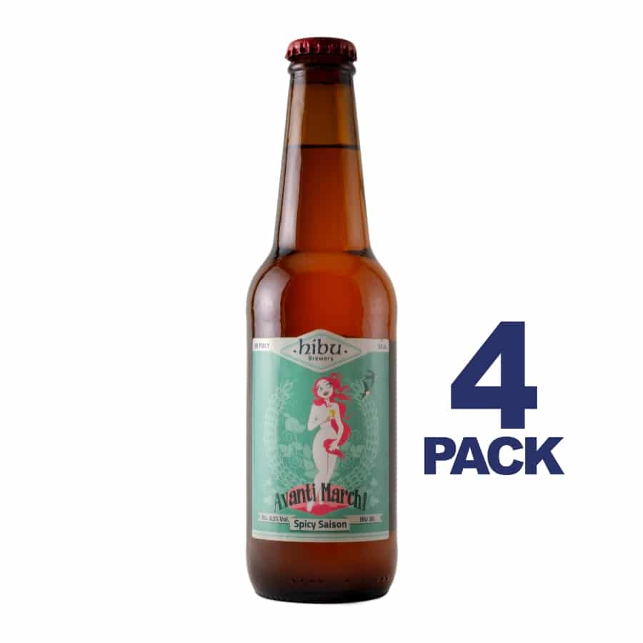 HIBU Avanti March 33cl - 4 Pack - A Casa tua con acqua.store